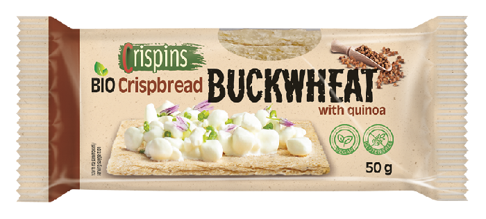 CRISPINS crispbreads 50 g ECO :: Extrudo